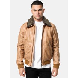 Tazzio Herren Lederjacke