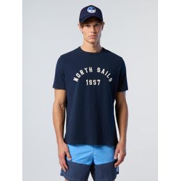 North Sails T-Shirt Vintage-Waschung