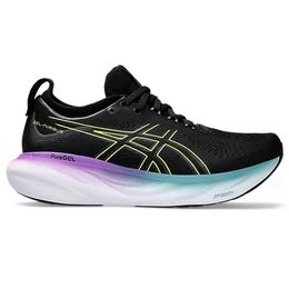 asics Gel-Nimbus 25 Damen Schwarze Laufschuhe