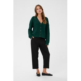 Kaffe Strickjacke KAfiorella Strickjacke Loose fit green