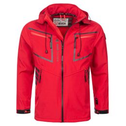 Arctic Seven Herren Softshell Jacke Rot