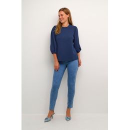 Kaffe Langarm-Shirt Regular fit Midnight Marine