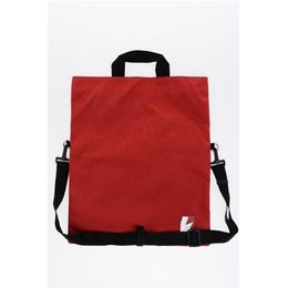 Neil Barrett Nylon Maxi Bag mit abnehmbarem Schultergurt in Rot