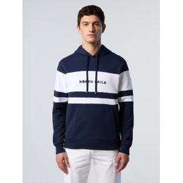 North Sails Kapuzenpullover Streifen vorne