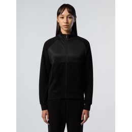 North Sails Sweatshirt Modal mit Stehkragen