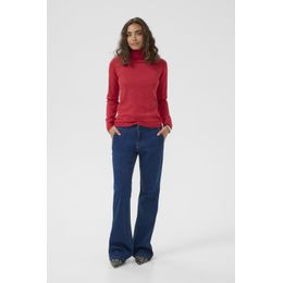 Culture Strickpullover CUannemarie Strickpullover Slim/ Regular fit red