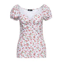 Queen Kerosin Damen T-Shirt Deer offwhite