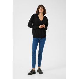 Kaffe Strickpullover Regular fit black