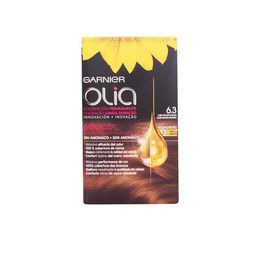 Garnier Olia Coloraci&oacute;n Permanente #6,3 Rubio Oscuro Dorado Set 4 pz