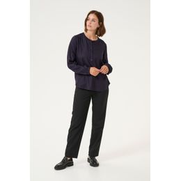 Kaffe Langarm-Bluse Regular fit Dawn Purple