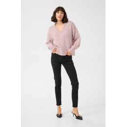 Kaffe Strickpullover Loose fit rose