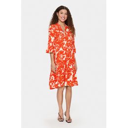 Saint Tropez Kleid Casual fit Poinciana Water Blooms multicolour
