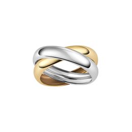 Diamonds by Ellen K. Fascination by Ellen K. Ring 375/- Gelbgold bicolor 2-reihig