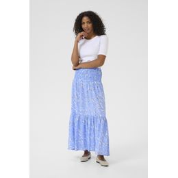 Kaffe Rock A-shape Vista Blue W.Nantucket AOP blue navy