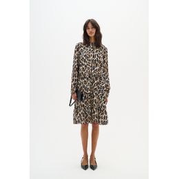 Inwear Kleid Gerade Passform Neutral Animal animal