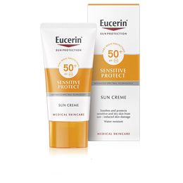 Eucerin Sun Sensitive Protect Creme Trockene Haut Spf50+ 50 ml