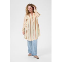 Kaffe Kleid A-shape natural