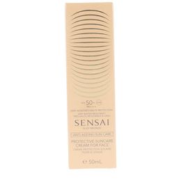SENSAI Silky Bronze Protective Suncare Cream For Face Spf50+ 50 ml