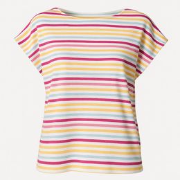 Gestreiftes T-Shirt f&uuml;r Damen &ndash; 100 % Baumwolljersey