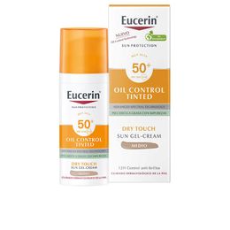 Eucerin Sonnenschutz&ouml;l Dry Touch Gel-creme Farbe Spf50+ #mittel 50 ml
