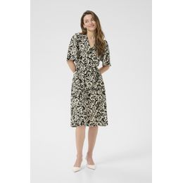 Kaffe Kleid Regular fit black white