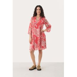 PART TWO Kleid Gerade Passform red