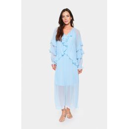 Saint Tropez Kleid Lockere Passform Chambray Blue