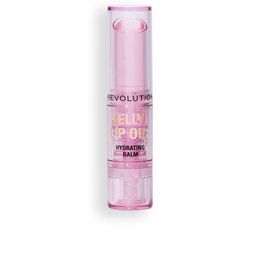 Revolution Jelly Lip Oil Feuchtigkeitsspendender Balsam #candy Ice Pink 2,4 gr