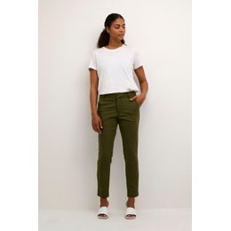 Kaffe Casual Hose Regular fit Grape Leaf green
