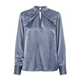 Karen Simonsen Langarm-Bluse KBBlanca Classic fit blue