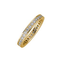 Lyomi Ring 585/- Gelbgold Memoire synth. Diam.0,90ct.
