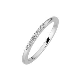 Lyomi Ring 585/- Wei&szlig;gold 6 synth. Diam. 0,11ct.