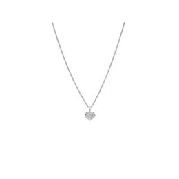 Lyomi Anh&auml;nger mit Kette 585/- Wei&szlig;gold 13 synth. Diam. 0,17ct.