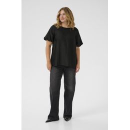 Kaffe Kurzarm-Bluse KCgirla Regular fit black