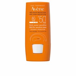 Av&egrave;ne Solaire Haute Protection Stick Zonas Sensibles Spf50+ 8 ml