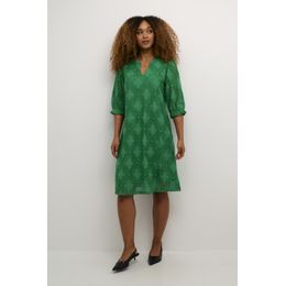Culture Kleid im entspannten Schnitt green