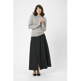 Kaffe Strickpullover KAjada Strickpullover Slim fit grey