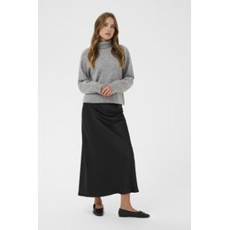 Kaffe Strickpullover KAerin Strickpullover Baggy fit light grey