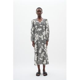 Inwear Kleid Gerade Passform black offwhite