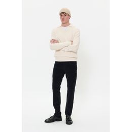 Matinique Strickpullover MAkollo Gerade Passform offwhite