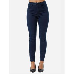Tazzio Damen Skinny Fit High Rise Jeans