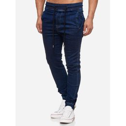 Tazzio Herren Jeans Regular Fit im Jogger-Stil