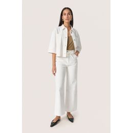 Soaked in Luxury Jeanshemd Baggy fit Broken White