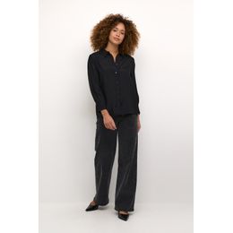Kaffe Langarm - Hemd Regular fit Black