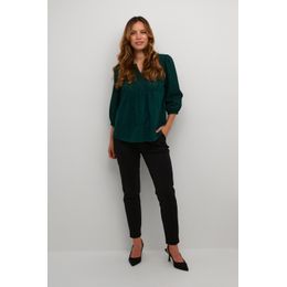 Culture Langarm - Hemd Regular fit Botanical Garden green