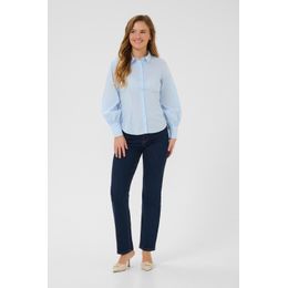 Kaffe Langarm - Hemd Tight fit Windsurfer CC. blue