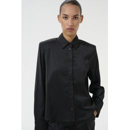 Gestuz Langarm - Hemd Box fit black