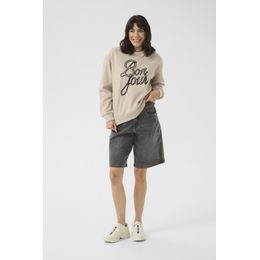 Kaffe Sweatshirt KAberta Loose fit beige