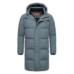 Stone Harbour Herren Steppmantel Hadrieen mit Fleecefutter & Kapuze
