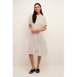 Culture Kleid Oversize-Passform Fr&uuml;hling Gardenie white